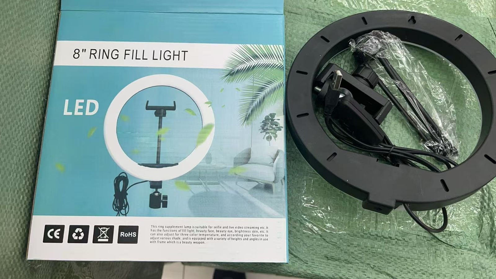 Ring Light 8 Polegadas C/tripe De Mesa – YL Eletronicos